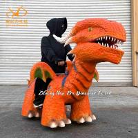 China Children Rideable Dinosaur Scooters For Shopping Mall Jurassic Park for sale