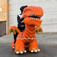China Children Rideable Dinosaur Scooters For Shopping Mall Jurassic Park for sale