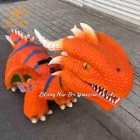 China Children Rideable Dinosaur Scooters For Shopping Mall Jurassic Park for sale