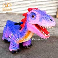 China Electric Rideable Dinosaur Scooters For Parents And Kids In Shopping Mall And Square for sale