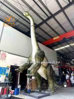 China Realistic Long Neck Brachiosaurus Dinosaur Model For Jurassic Park for sale