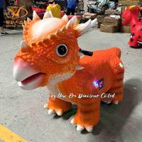 China Electric Dinosaur Ride On For Parents And Adults In Shopping Mall for sale