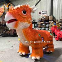 China Electric Dinosaur Ride On For Parents And Adults In Shopping Mall for sale