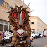 China Realistic Life SIze Triceratops Dinosaur Models for Theme Park and Jurassic World for sale