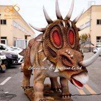 China Realistic Life SIze Triceratops Dinosaur Models for Theme Park and Jurassic World for sale