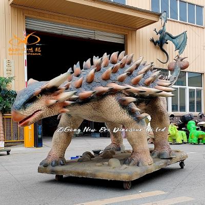 China Realistic Real Size Ankylosaurus Dinosaurs Models for Exhibition and Amusement Park for sale