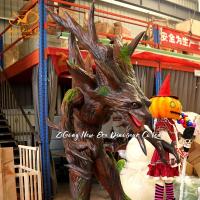 China Novel Animatronic Tree Spirits for Theme Park Customizaed Robotic Tree with Movements for sale