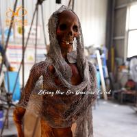 China Hyper-realistic Skeleton Prop for Halloween Haunted Houses and Themed Parks for sale