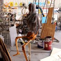 China Hyper-realistic Skeleton Prop for Halloween Haunted Houses and Themed Parks for sale