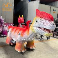 China Children Rideable Dinosaur Cars for Playground and Parks and Squares for sale