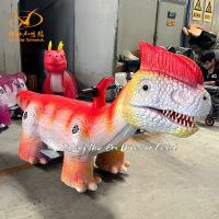 China Children Rideable Dinosaur Cars for Playground and Parks and Squares for sale