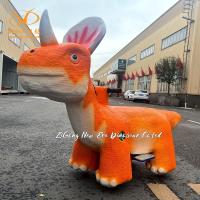 China Children Dinosaur Amusement Cars for Playground Electric Dinosaur Ride on for Mall for sale