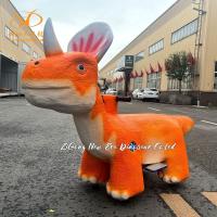 China Children Dinosaur Amusement Cars for Playground Electric Dinosaur Ride on for Mall for sale