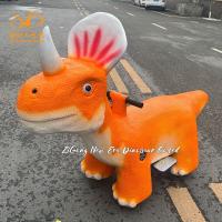 China Children Dinosaur Amusement Cars for Playground Electric Dinosaur Ride on for Mall for sale