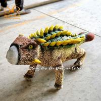 China Interactive Mechanical Dinosaur Intelligent Baby Dinosaur with 3-50m Size Customized Color and Steel Frame Silicone Rubber for sale