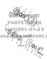 China komatsu  bulldzoer D65-12 D85-2 Final Drive Bearing 14X-27-11231 for sale
