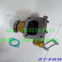 China Komatsu loader water pump  WA470-5,WA480-5,S6D125 water pump 6154-61-1100 for sale