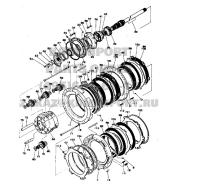 China komatsu D85 D155 D355 bulldzoer CLUTCH AND PLANETARY GEAR  COLLAR  175-15-41310 for sale