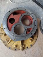 China Original shantui SD22 bulldozer transmission rear case body 154-15-33110 for sale
