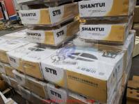 China Original shantui SD22 bulldozer transmission rear case body 154-15-33110 for sale