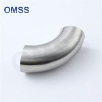 China 2 Inch Sanitary Fittings Stainless Steel SS316L SS304 3A 90 Degree Elbow for sale