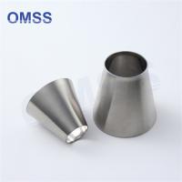 China Food Grade Stainless Steel Pipe Fitting Welding Concentric Sanitary Pipe Reducer L31/32 for sale