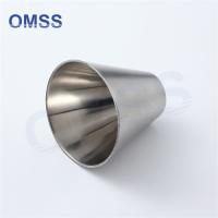 China Food Grade Stainless Steel Pipe Fitting Welding Concentric Sanitary Pipe Reducer L31/32 for sale