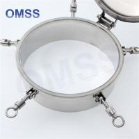 China Round Metal Manhole Cover DN500 Stainless Steel Sanitary With Pressure for sale