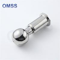 China Tri Clamp Spray Ball High Pressure Stainless Steel Fixed Rotary Spray Head Cleaning Ball for sale