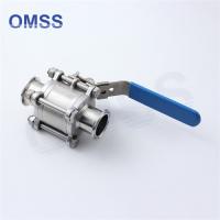 China Tri Clamp Ball Valve 3A 1