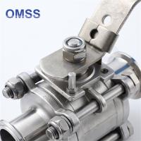 China Tri Clamp Ball Valve 3A 1
