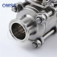China Tri Clamp Ball Valve 3A 1