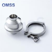 China One Way Non Return Check Valve SS Clamp End Ss304 Stainless Steel Welded Clamp for sale
