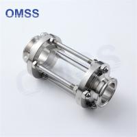 China Triclamp Sight Glass Sanitary Tank Sede Glass Stainless Steel SS304 SS316l Welding NPR Sealing for sale