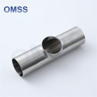 China Stainless Steel Pipe Fitting Short Reducing Welded Tee Sanitary 316L for sale
