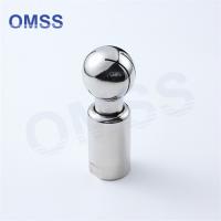 China Ss316l Rotary Spray Ball Male High Pressure Stainless Steel dn15 Sanitary Tank Cleaning Ball for sale