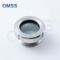 China Sanitary Tank Sight Glass Stainless Steel Clamp Observation Glass With Union,Types Of Tank for sale