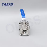 China 3PC 	Ball Valve 2inch Stainless Steel Sanitary Globe Valve Stainless Steel 316 for sale