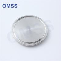 China High Pressure Sanitary Fittings 16AMP 3A Stainless Steel Sanitary Pipe Fitting Tri Clamp Blank for sale
