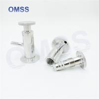 China 1 Inch Sanitary Sample Valve Stainless Steel Featuring PTFE Sealing For Water Treatment for sale