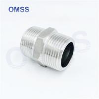 China 304 Stainless Steel Hex Nipple Male Female Elbow Industrial Pipe Fittings Hexagon Nipple for sale