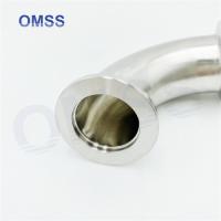 China KF 25 Vacuum Fittings Stainless Steel KF 90 Degree Elbow Vacuum Flange Fittings for sale
