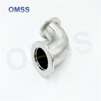 China KF 25 Vacuum Fittings Stainless Steel KF 90 Degree Elbow Vacuum Flange Fittings for sale