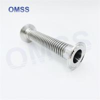China KF16 Stainless Steel KF Vacuum flexible Bellows with ISO KF CF flange for sale
