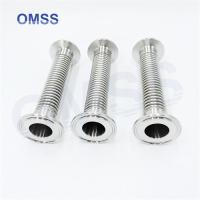 China KF16 Stainless Steel KF Vacuum flexible Bellows with ISO KF CF flange for sale