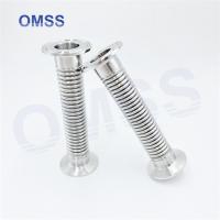 China KF16 Stainless Steel KF Vacuum flexible Bellows with ISO KF CF flange for sale