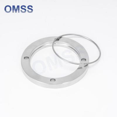 China Conflat Flange (CF) Blank Tapped Holes Rotatable CF-F Stainless Steel for sale