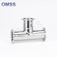 China SS304 Vacuum KF Equal Tee 3 Way Tee NW Fitting Semiconductor Tee SS316L for sale