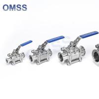 China 2PC Ball Valve Stainless Steel Control Valves With Enhanced Corrosion Resistance for sale