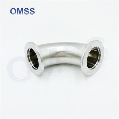 China KF25 KF Elbow High Quality Vacuum 90 Degree Elbow Stainless Steel KF Flange Semiconductor Fittings for sale